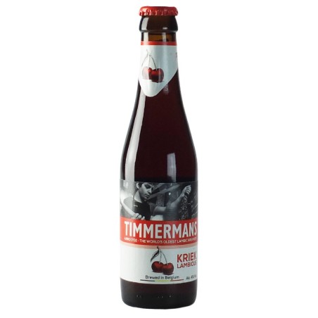 Timmermans Kriek 25 cl - Bière Rosée à 4° - Brasserie Martin’s