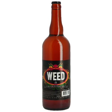 Weed 75 cl - Bière Blonde à 5,5° brassée par Brasserie Artésienne