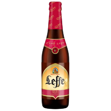 Leffe Ruby - Bière Rouge Belge aux Fruits Rouges et Framboise | Achat ...